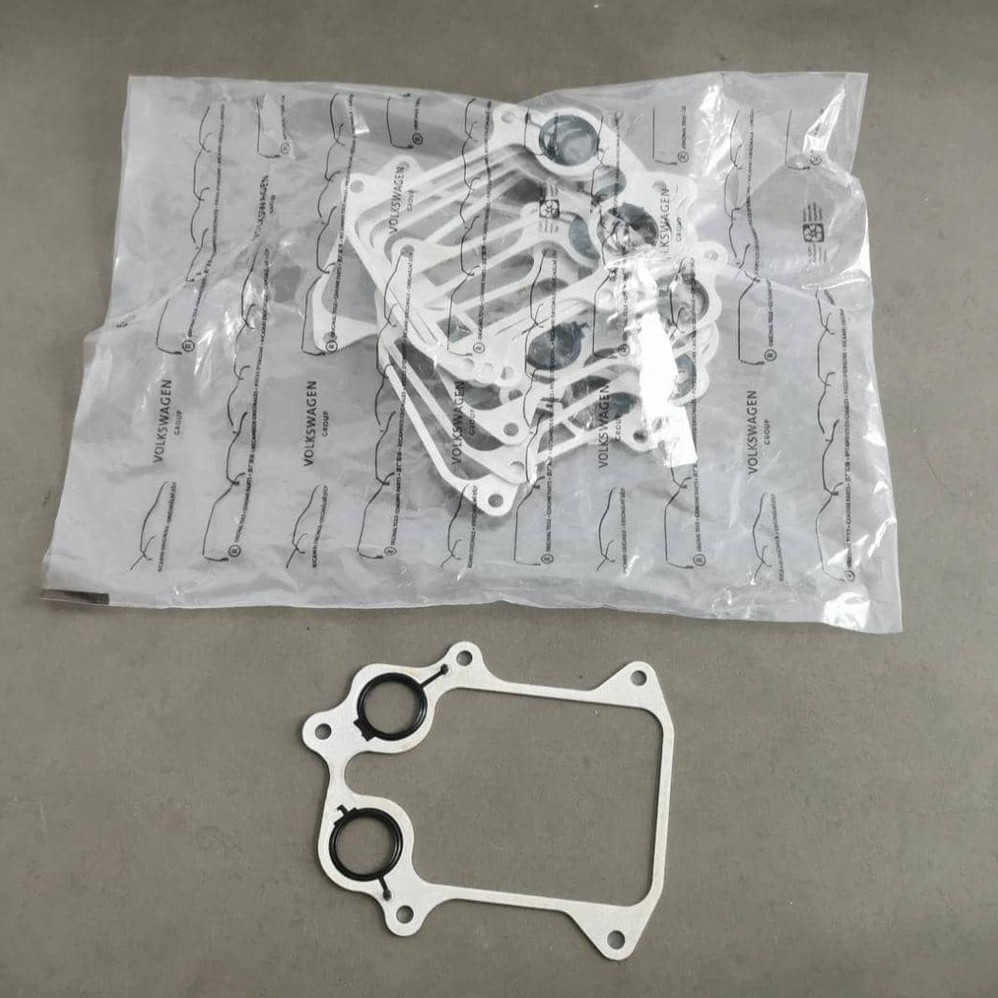 03C115111D ENGINE OIL COOLER GASKET FOR FOR VOLKSWAGEN GOLF MK6 JETTA ...
