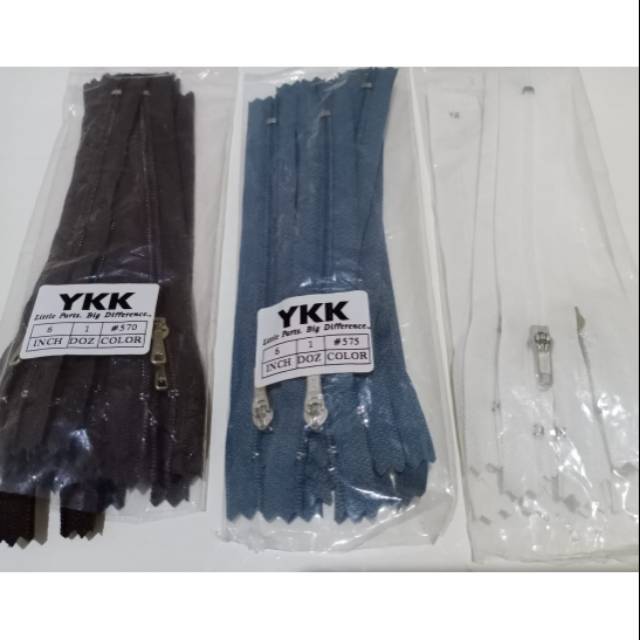 Ykk Zipper Original 6inch/15cm Iron Head | Shopee Malaysia