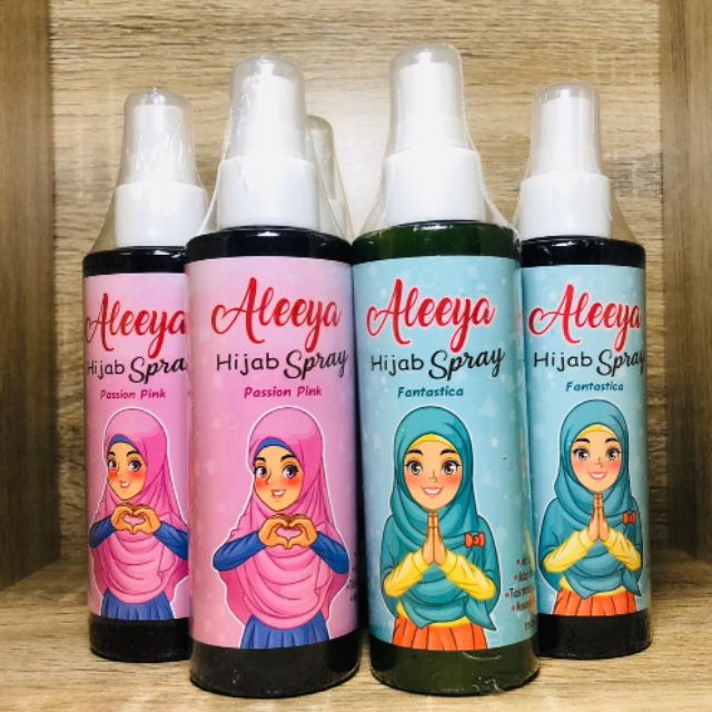 🌸 ALEEYA HIJAB SPRAY / Pengeras tudung / Pembentuk tudung | Shopee Malaysia