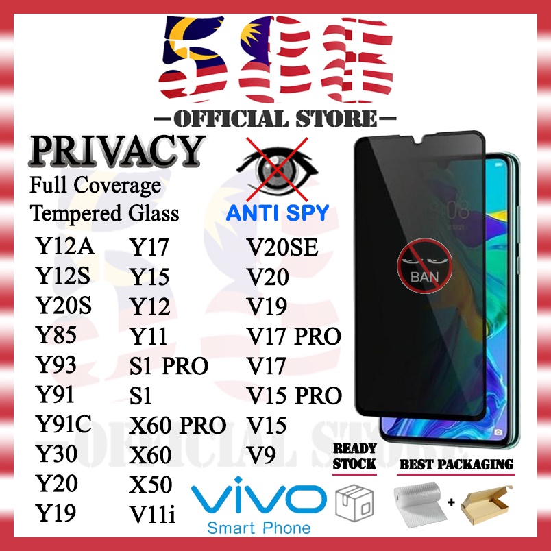 Vivo Y28s/Y38/Y18/Y03/Y100/V29e/Y02t/Y27/Y36/V27e/Y16/Y35/X60/S1 Pro/Y19/Y17/V25E Anti Spy ...