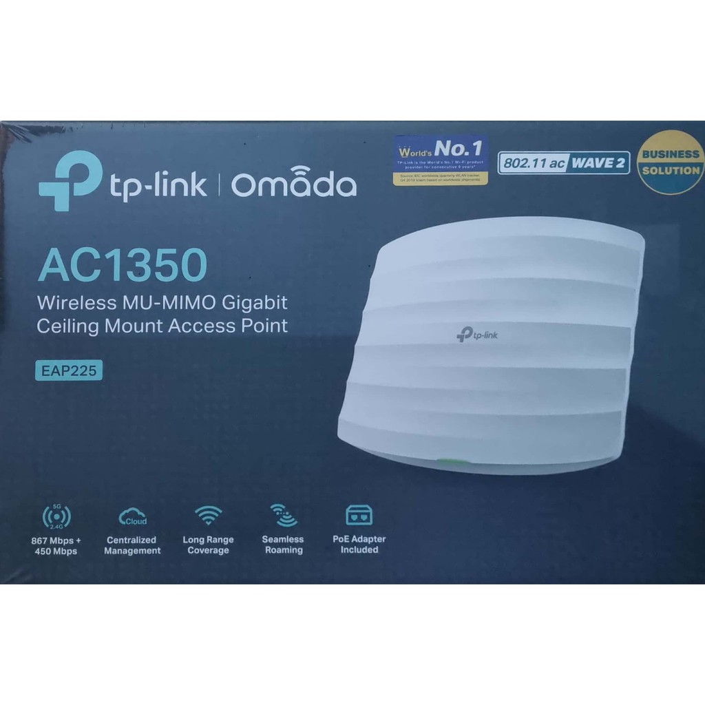 ***DISPLAY SET***TP-Link EAP225 AC1350 Wireless MU-MIMO Gigabit Ceiling ...