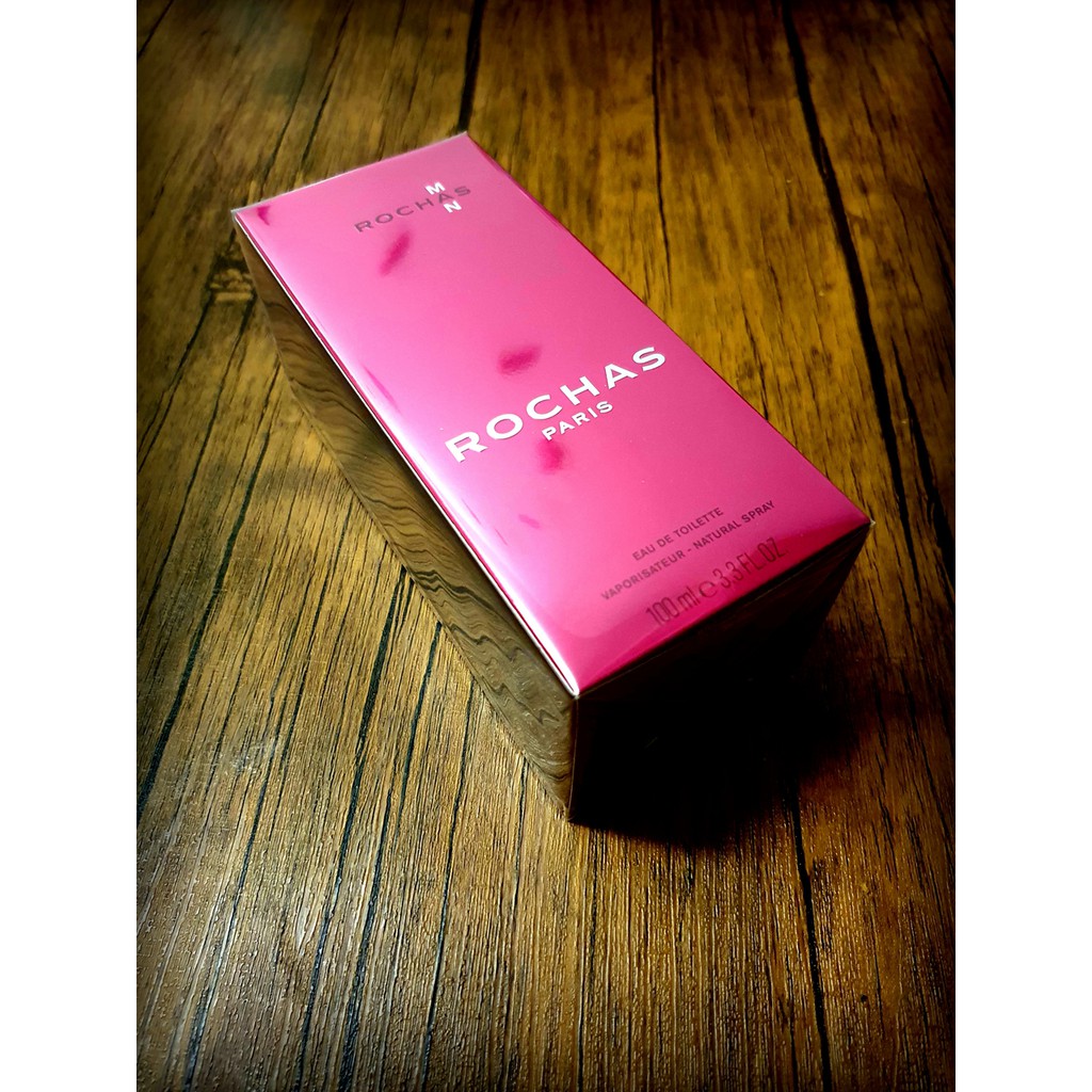 Rochas Man By ROCHAS 100 ml Eau De Toilette - 💯% Original | Shopee Malaysia