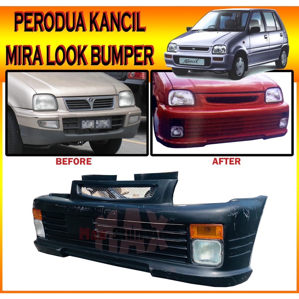 PERODUA KANCIL LAMPU PETAK KANCIL 660 850 MIRA LOOK BUMPER (MIRA ...