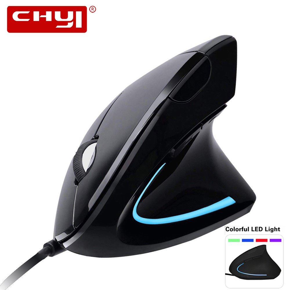 Right Hand Wired Vertical Mouse Ergonomic Wired Vertical Mouse RGB ...