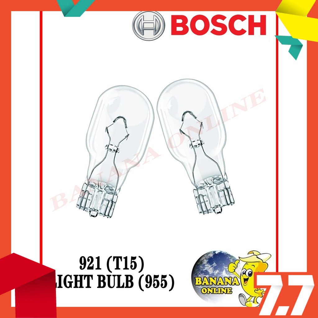 💡1pcs💡 ORIGINAL BOSCH - 921 (T15) Light Bulb (955) | Shopee Malaysia