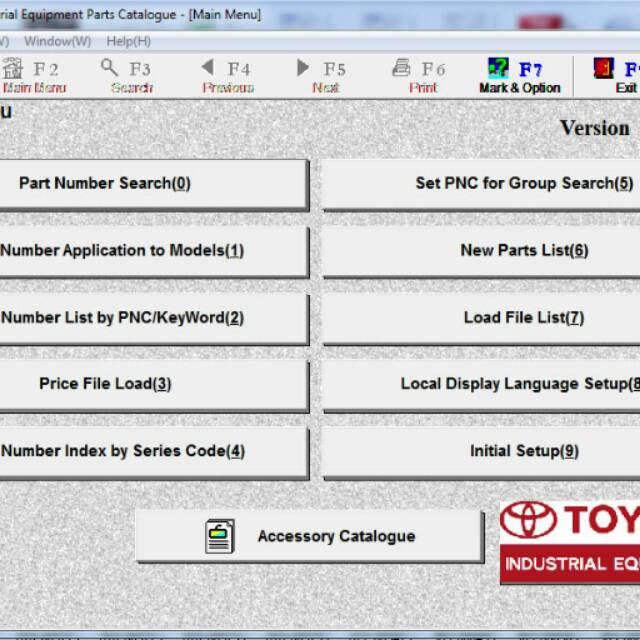 Toyota FORKLIFT Spare Parts Catalog SOFTWARE | Shopee Malaysia