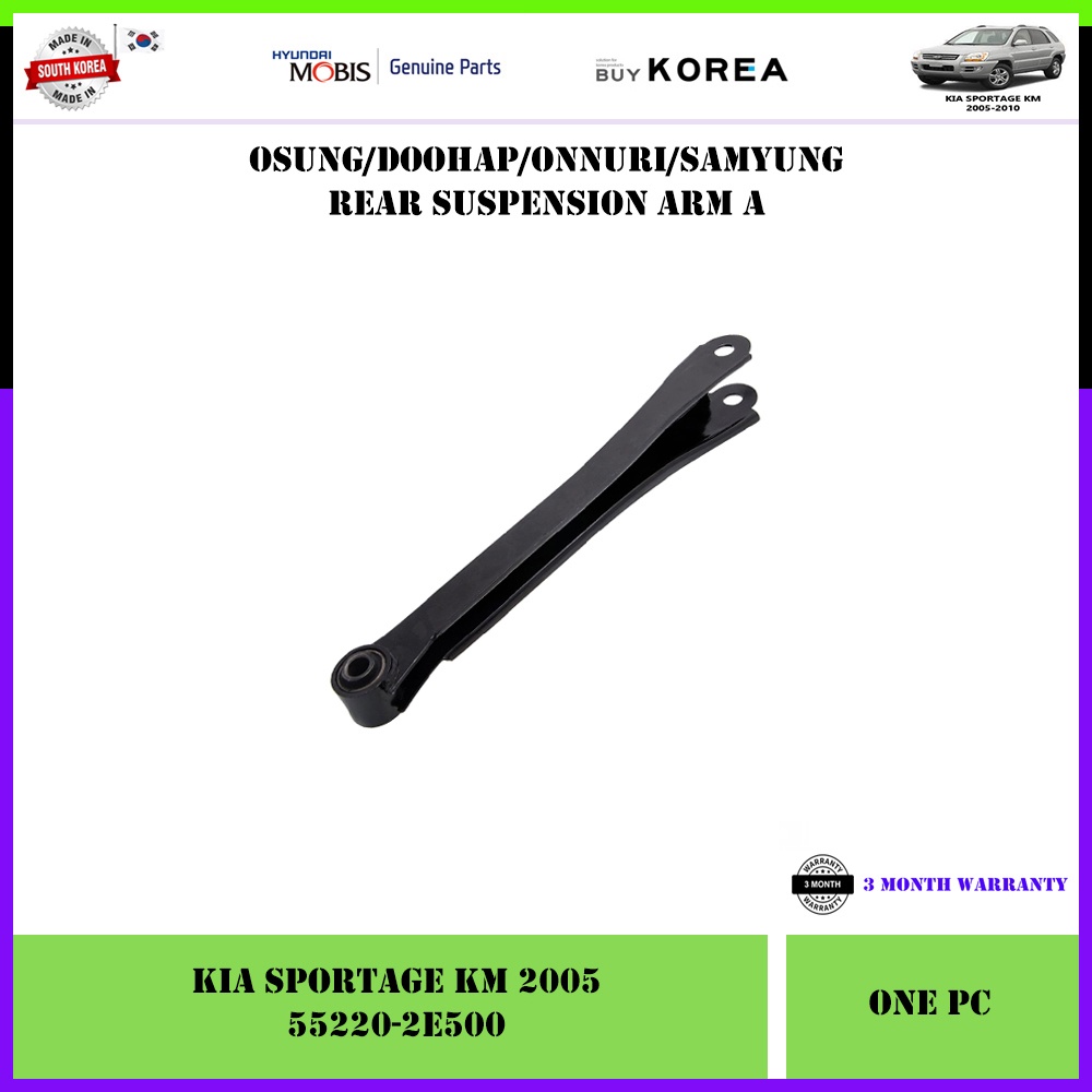 Kia Sportage KM 2005-2010 Rear Korea Aftermarket Suspension Arm A 1pc (55220-2E500) | Shopee ...