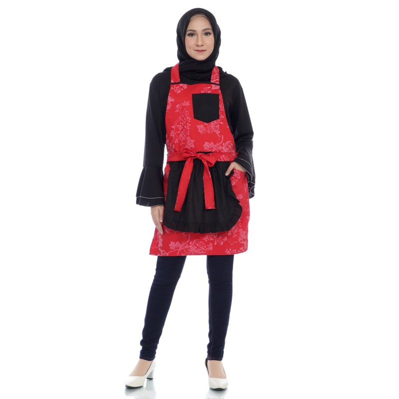 Apron Fabric Waterproof Cooking Kitchen cafe Restaurant Zahra Signature ...