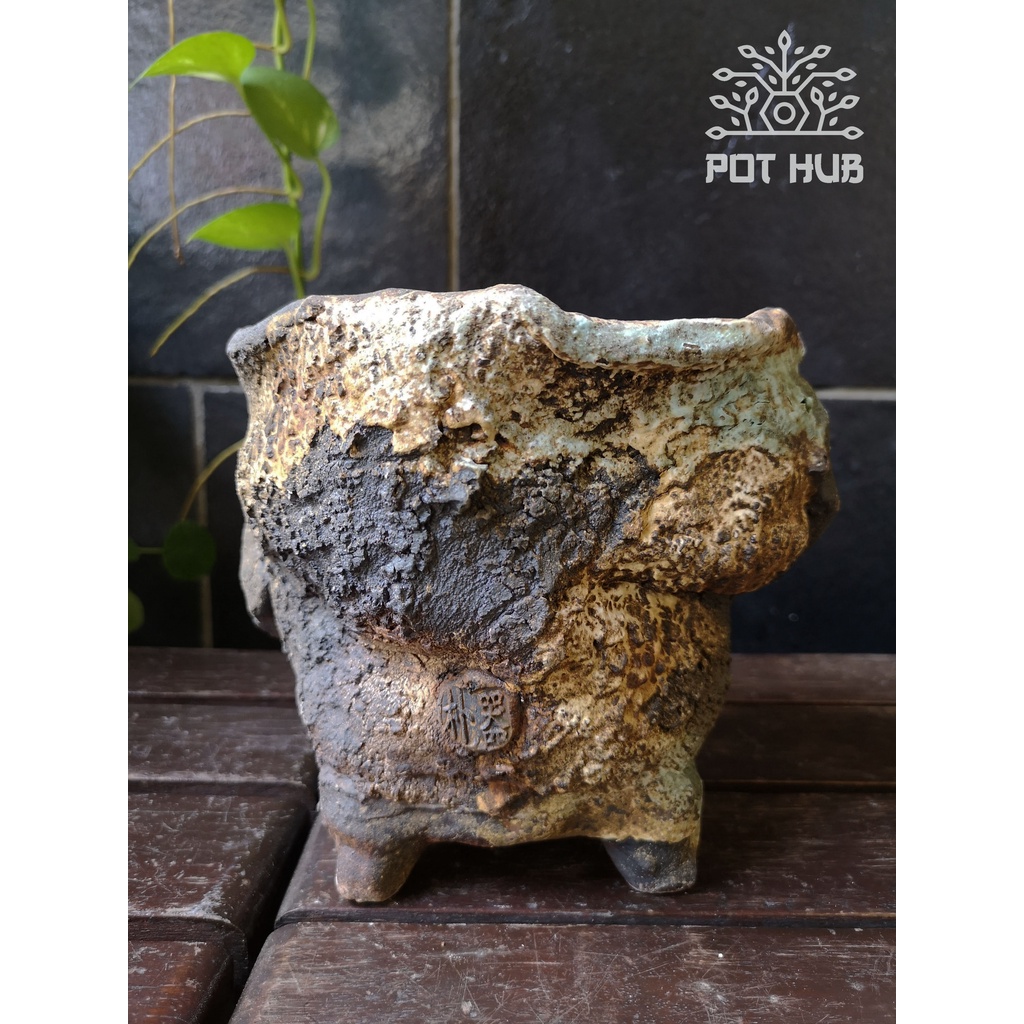 POTHUB Ready Stock Luxury High Quality Rough Unrefined Texture Planter ...