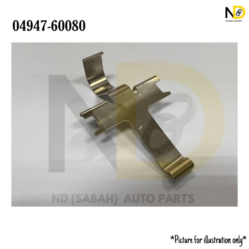 TOYOTA HILUX VIGO KUN25 DISC PAD CLIP / BRAKE CALIPER CLIP (04947-60080 ...