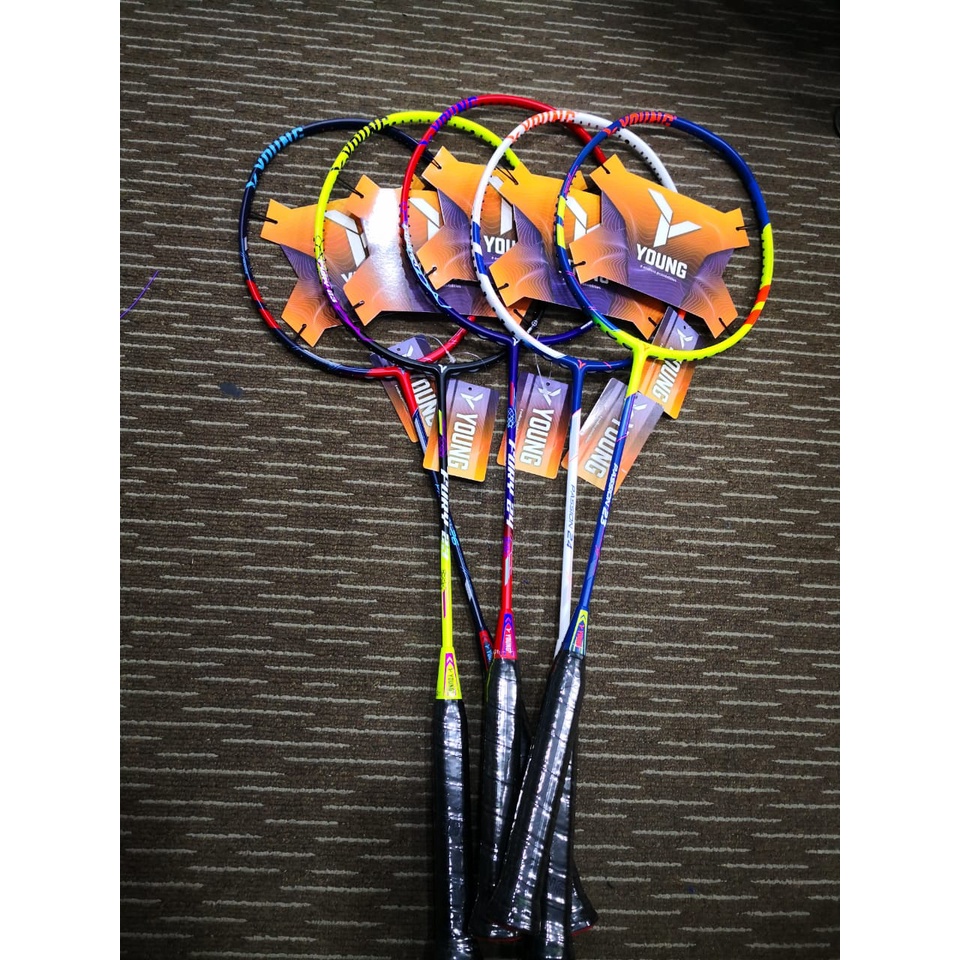 *Ready Stock* Badminton Racket YOUNG Fury & Passion Raket Badminton ...