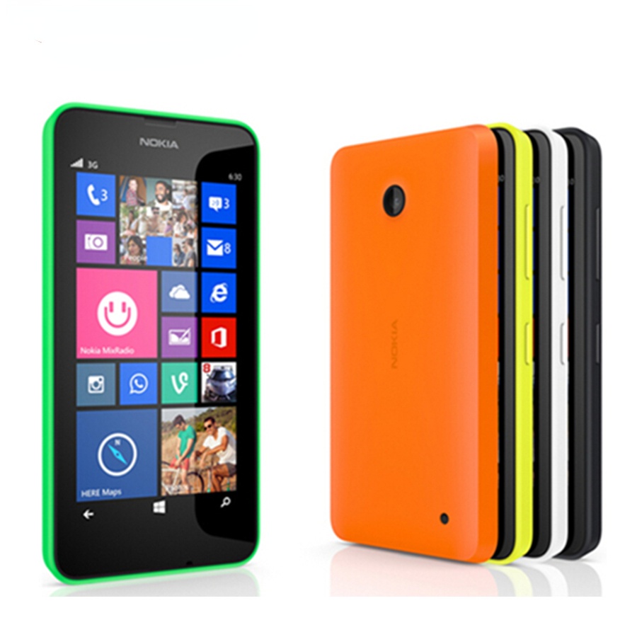 Original Unlocked Nokia Lumia 630 Cell Phone Windows OS 8GB Storage 5 ...