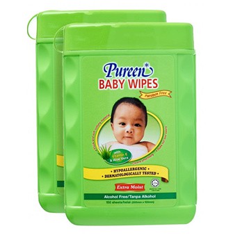 PUREEN BABY WIPES 150s + 150S ( Exp Date: 8/24 ) | Shopee Malaysia