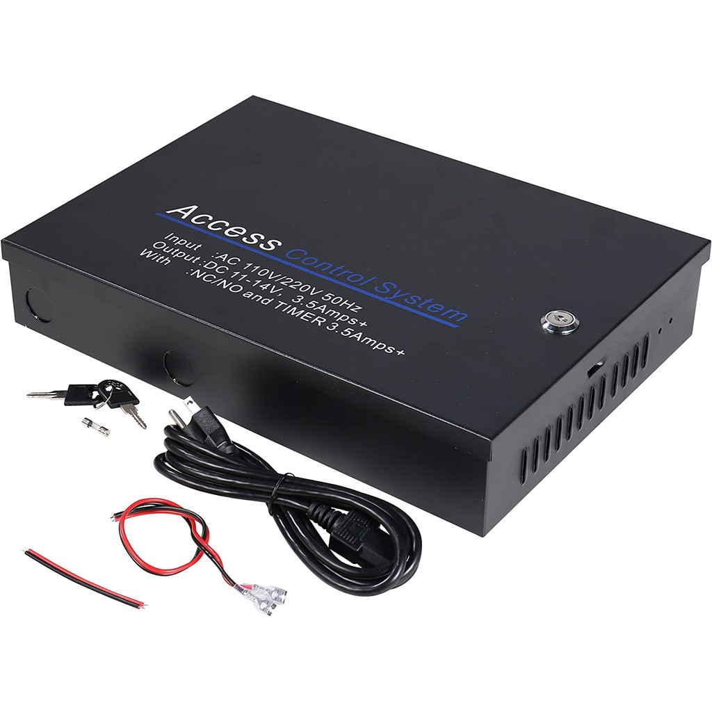 Input AC220V Output DC12V 3.5A Metal Power Supply Box for Door Access ...