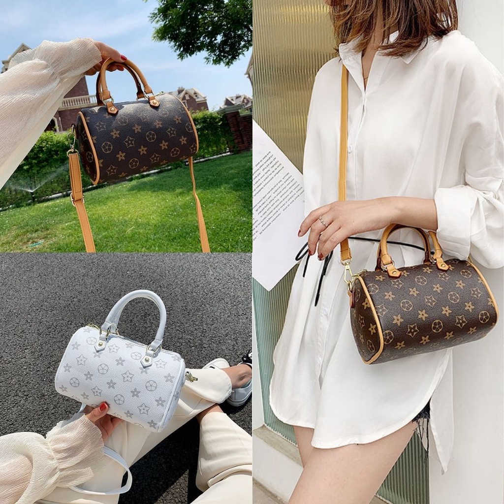 Women bag fashion Boston design mini pillow bag casual women handbag shoulder bag PU leather ...