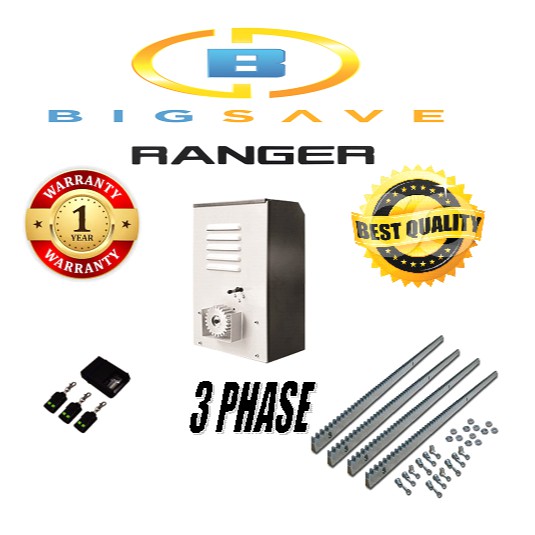 RANGER G-SL-5000-3PH AC SLIDING 3 PHASE AUTOGATE MOTOR HEAVY DUTY MAX ...