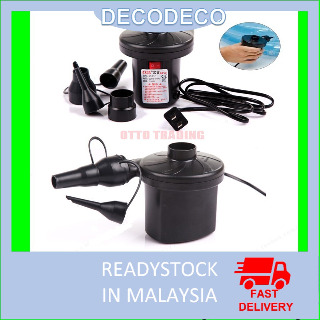 DECO-Portable Air Inflatable Pump AC Electric Air Pump Inflation ...