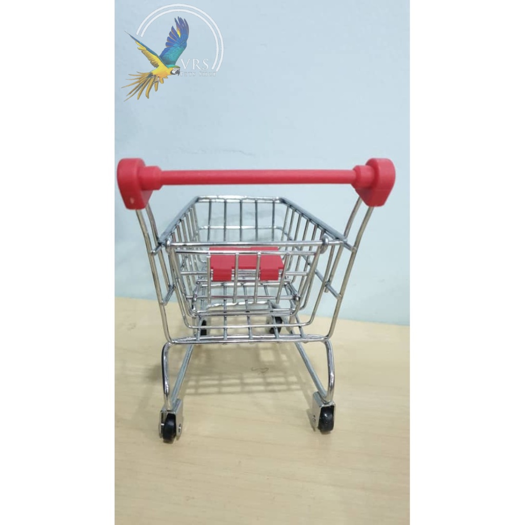 Mini Shopping Trolley Toys for Parrot CD00076 | Shopee Malaysia