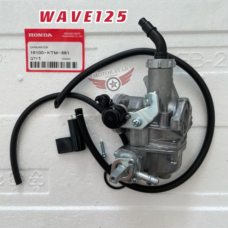 HONDA WAVE125 WAVE 125 CARBURETTOR CARBURATOR CARB KARBURETOR | Shopee ...