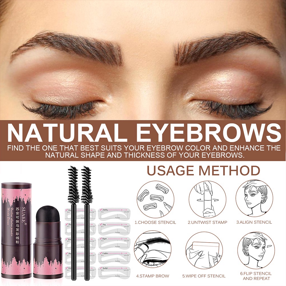 Brow Powder Set/Hair bun shadow powder/brow powder/eyebrow styling/One ...