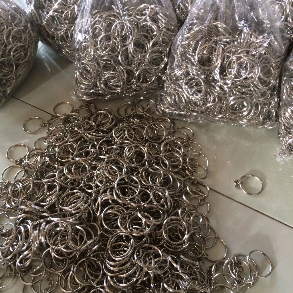1KG CHEAP KEYCHAIN RINGS SIZE 2.5CM | Shopee Malaysia