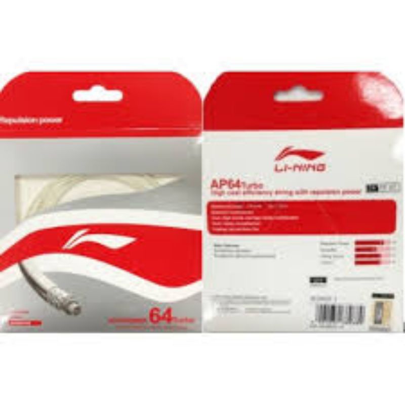 Original AP64 TURBO AP 64 Badminton Lining String | Shopee Malaysia