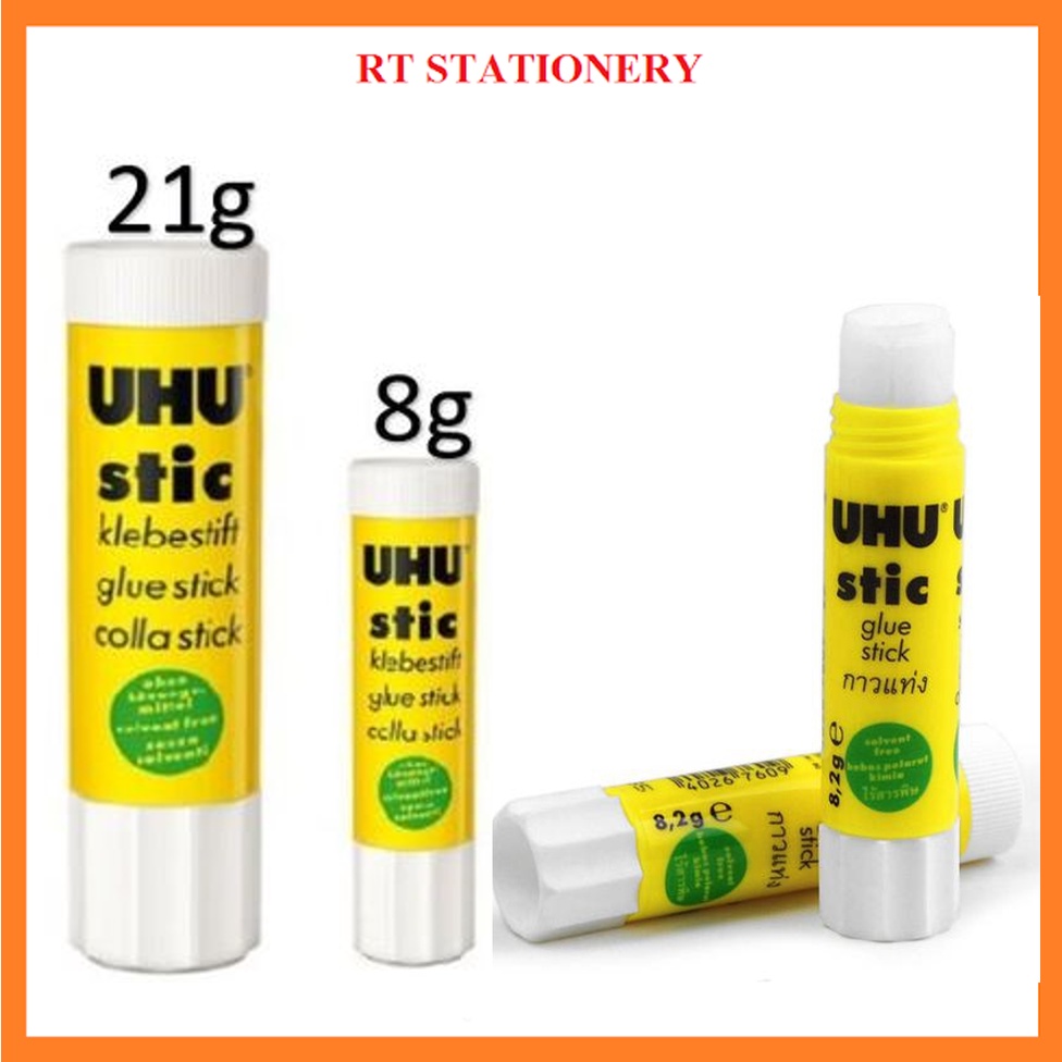 UHU Glue Stick/ Gam Pelekat / Gum UHU / Adhesive Glue 8.2g / 21g ...