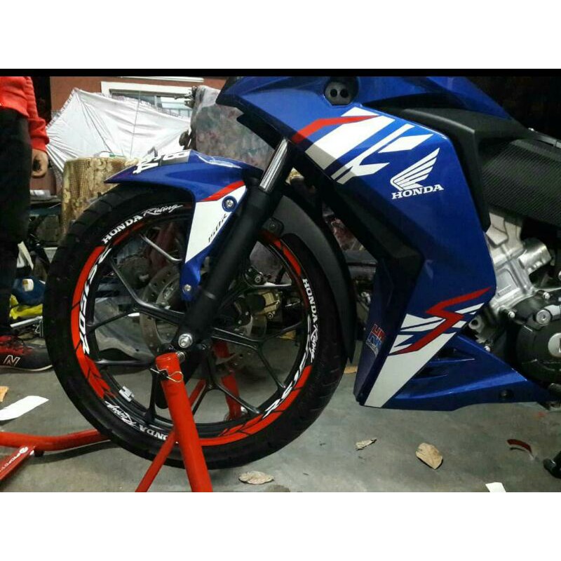 Rim ining rs150 design honda racing ( Bluefire Studio ) | Shopee Malaysia