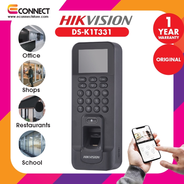 HIKVISION DS-KAS261 Fingerprint Access Control Terminal Kit 3000 ... HIKVISION DS-KAS261 Fingerprint Access Control Terminal Kit 3000 ...