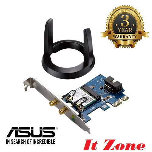 Asus PCE-AC55BT Dual Band Wireless PCE A55BT Receiver AC1200 Bluetooth ...