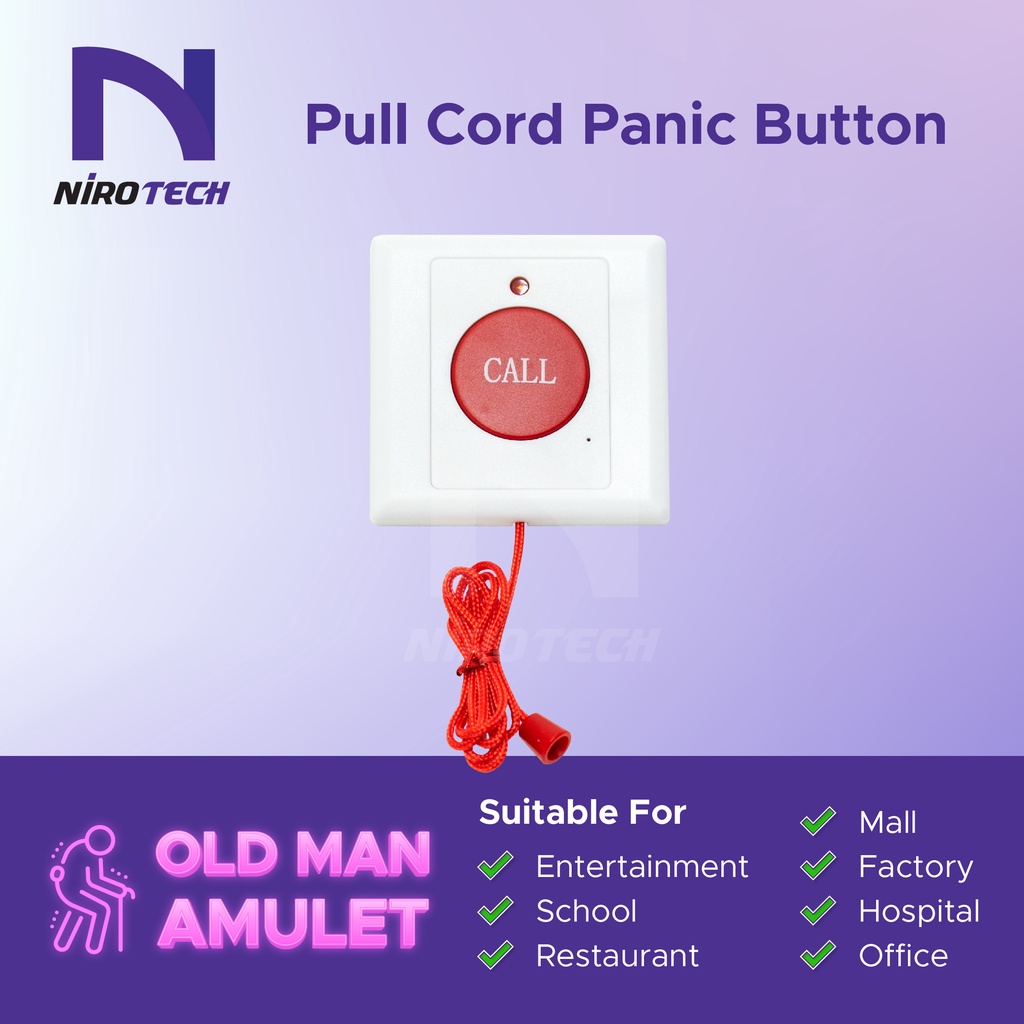 PULL CORD PANIC BUTTON AC-PB25 | Shopee Malaysia