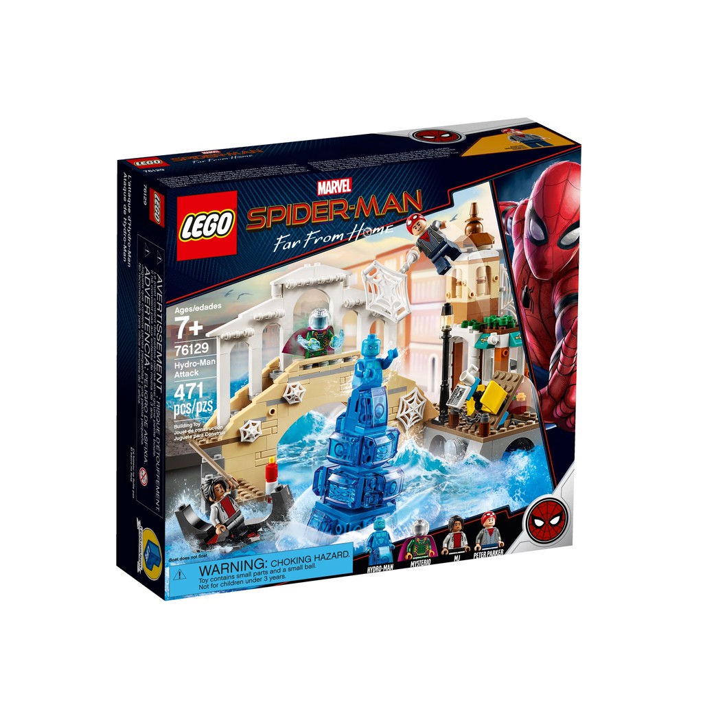 Lego spider man far from home hydro man store
