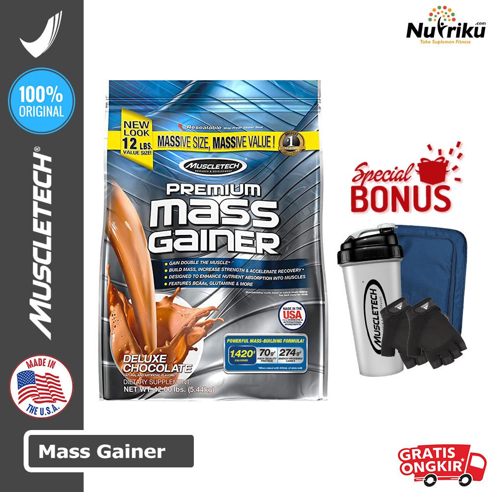 Muscletech Premium Mass Gainer 12LBS | Shopee Malaysia