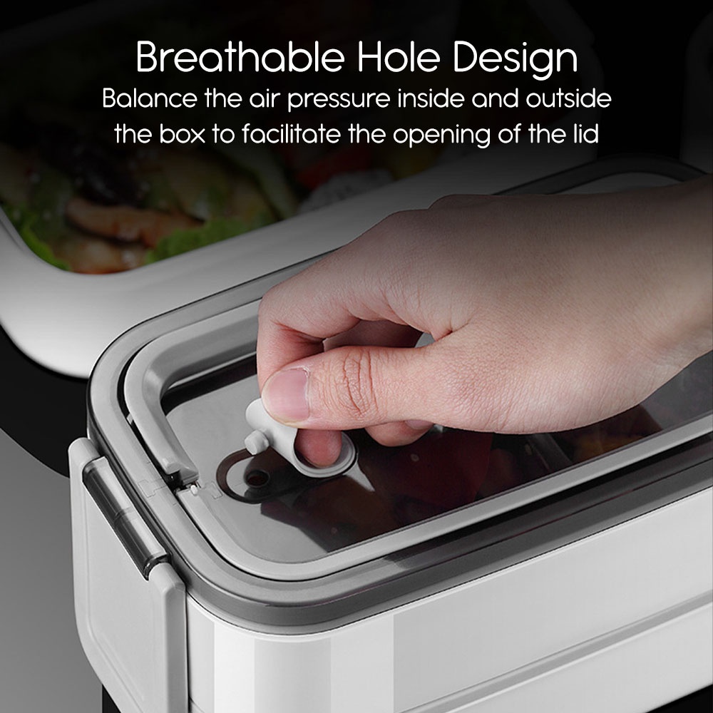 [DC] Lunch Box Free Thermal Bag 304 Stainless Steel/plastic Double ...