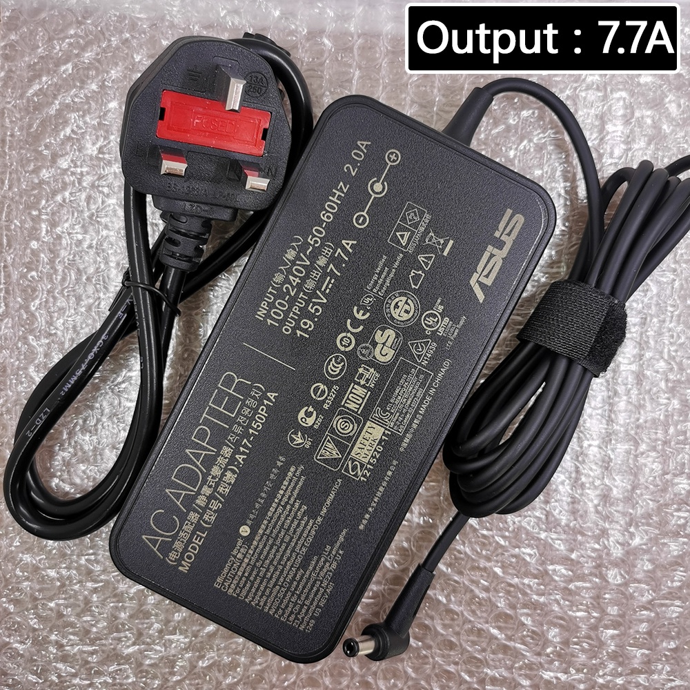 150W 7.7A 19.5V Adapter Charger For ASUS ROG GL503G G53J G72G G73Y ...