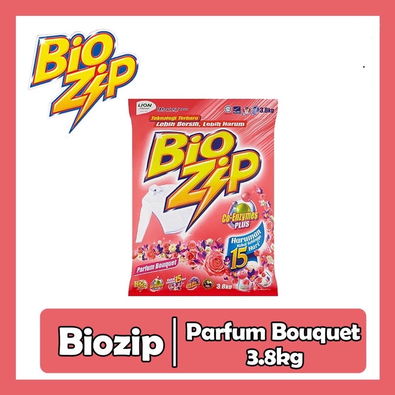 Bio Zip Powder Detergent (3.8kg) | Shopee Malaysia