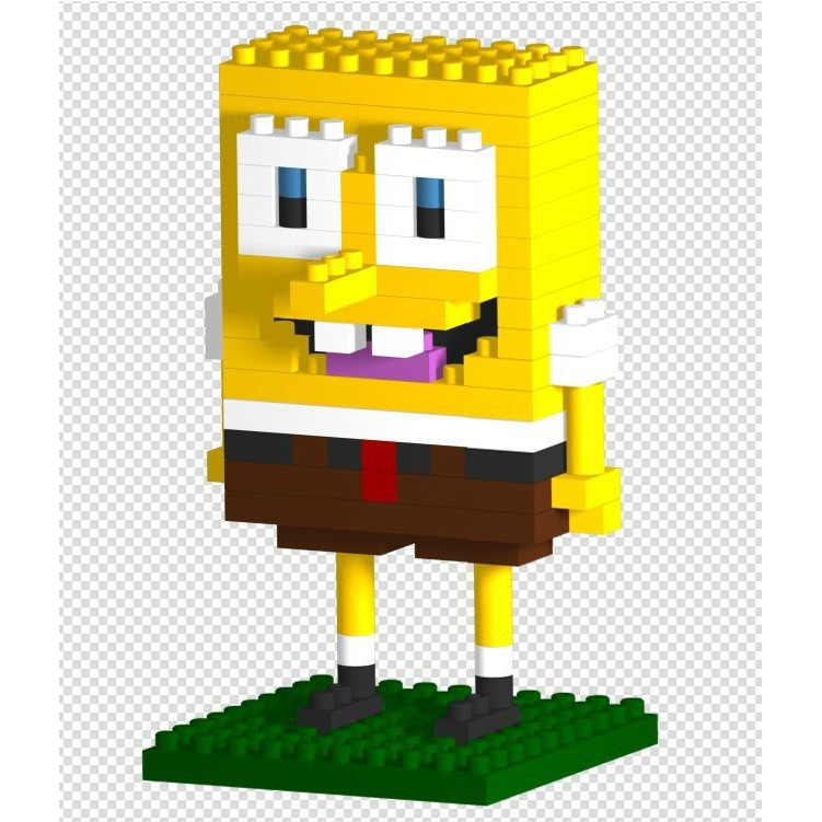 SPONGEBOB SERIES NANOBLOCK DIAMONDBLOCK LOZ (nanoblock compatible ...