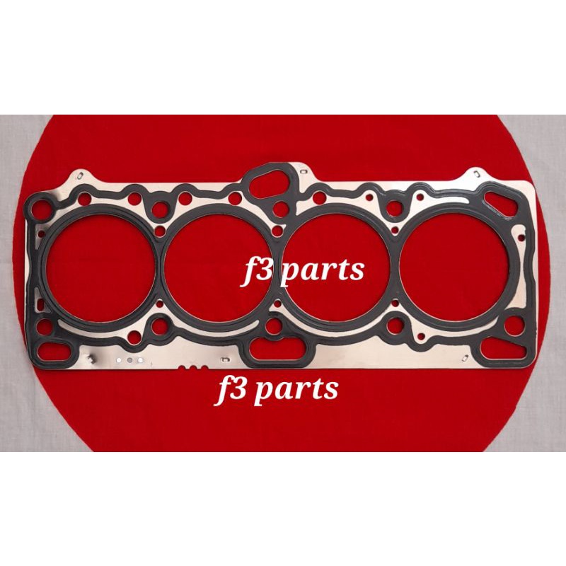 Gasket head gasket evo 1 2 3 / vr4 2.0 turbo 4G63 metal 2mm | Shopee ...