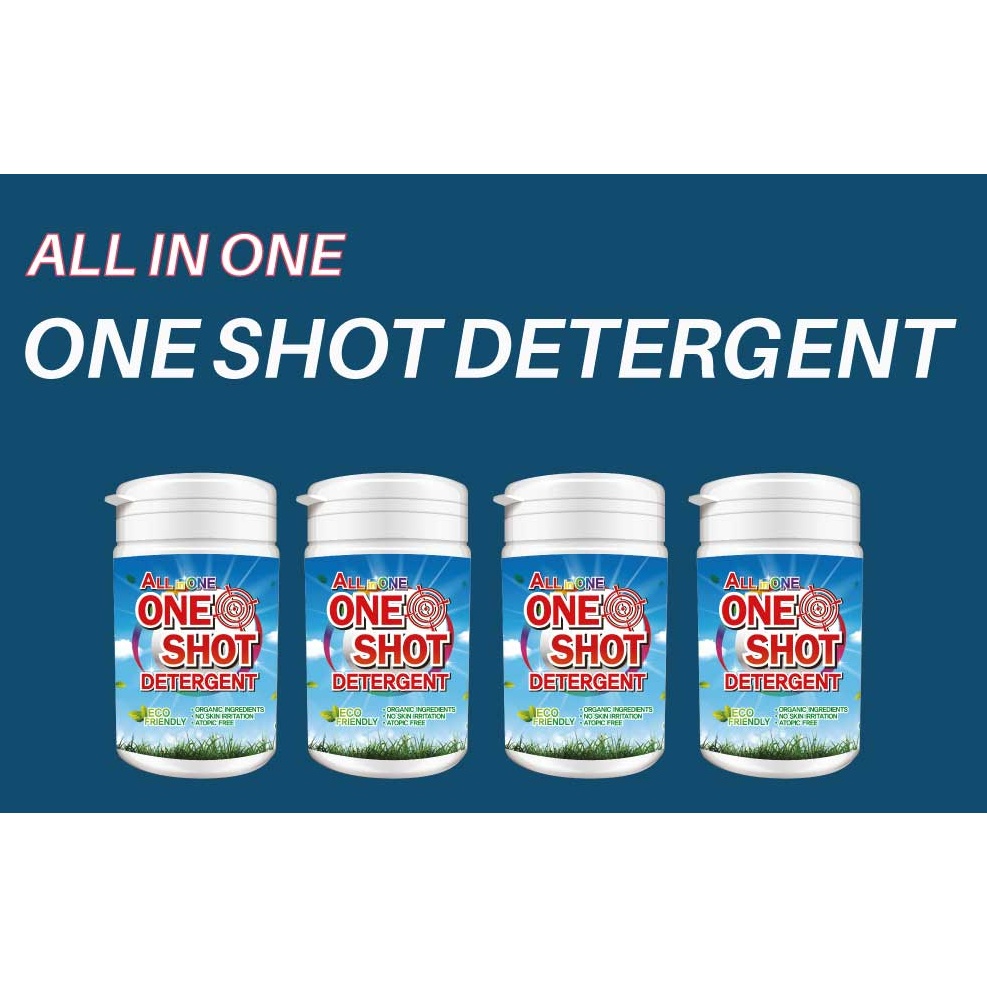 [ 12.12 promo ] All in One, One Shot Eco Friendly Detergent 600g ...