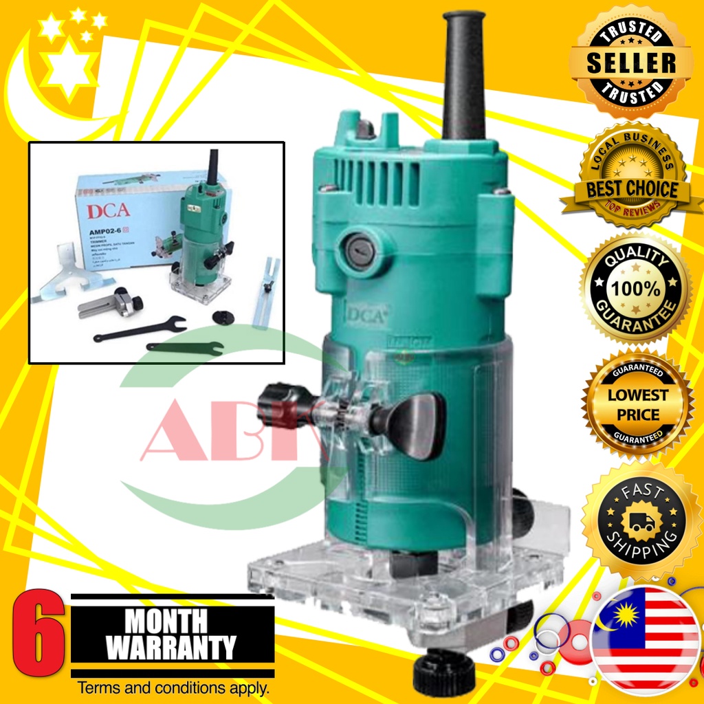 DCA WOOD TRIMMER ROUTER PROFIL MESIN KAYU KERJA KAYU ROUTER KAYU AMP02 ...