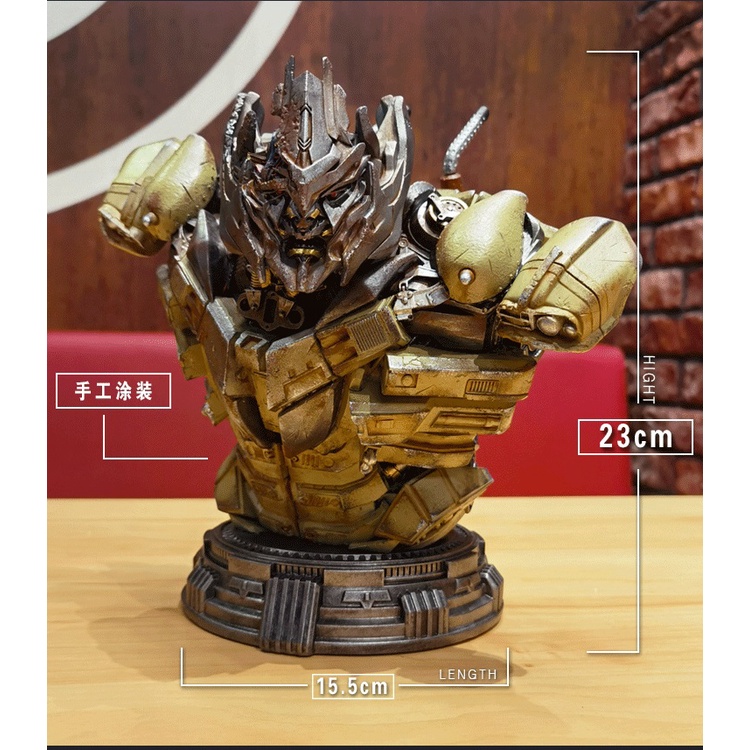 Transformer Resin Megatron resin bust Figure Bumblebee Optimus prime ...
