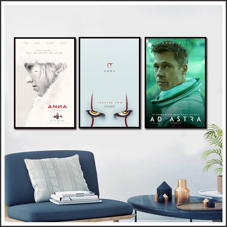 Art Micro-Spray Movie Poster It Chapter 2 Interstellar Rescue Anna ...