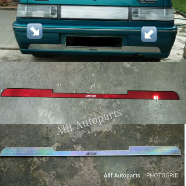 💥READY STOCK💥Reflector Bumper Rear Belakang Proton Iswara Sedan Merah ...