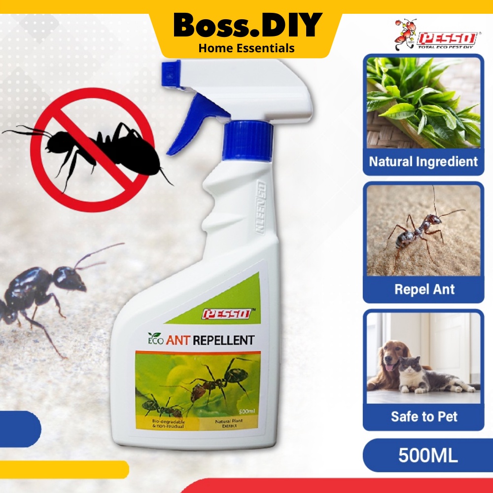 PESSO Eco Ant Repellent Spray 500ml | Shopee Malaysia