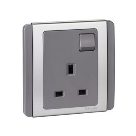 Schneider Electric Neo 1 Gang 13A Switch Socket | Shopee Malaysia
