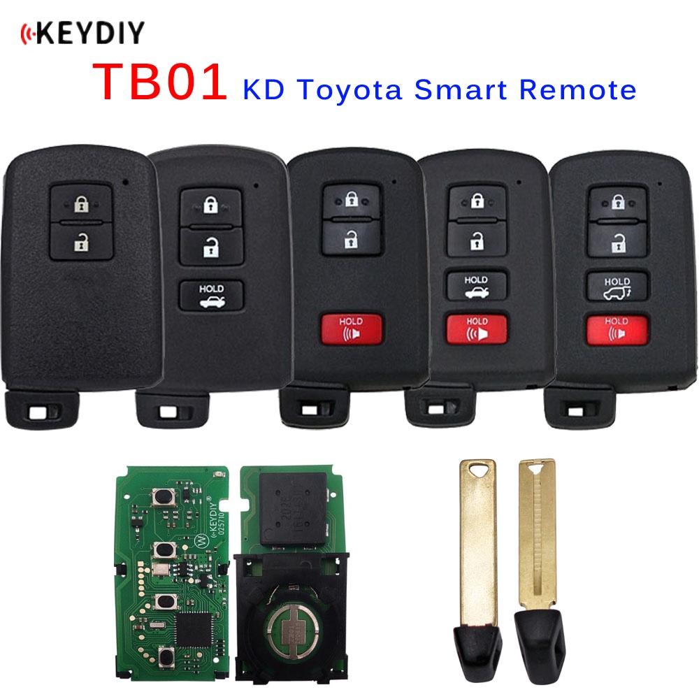 KEYDIY TB01 KD Smart Key Universal Remote Control with 8A Transponder ...