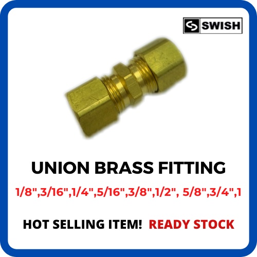 Pneumatic Union Fitting BUS Tube x Tube BSPT Threaded Fitting Barb ...