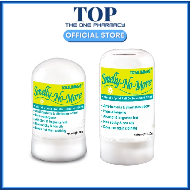 Total Image Smelly No More Roll On Deodorant Stick (60g/ 120g) | Shopee ...