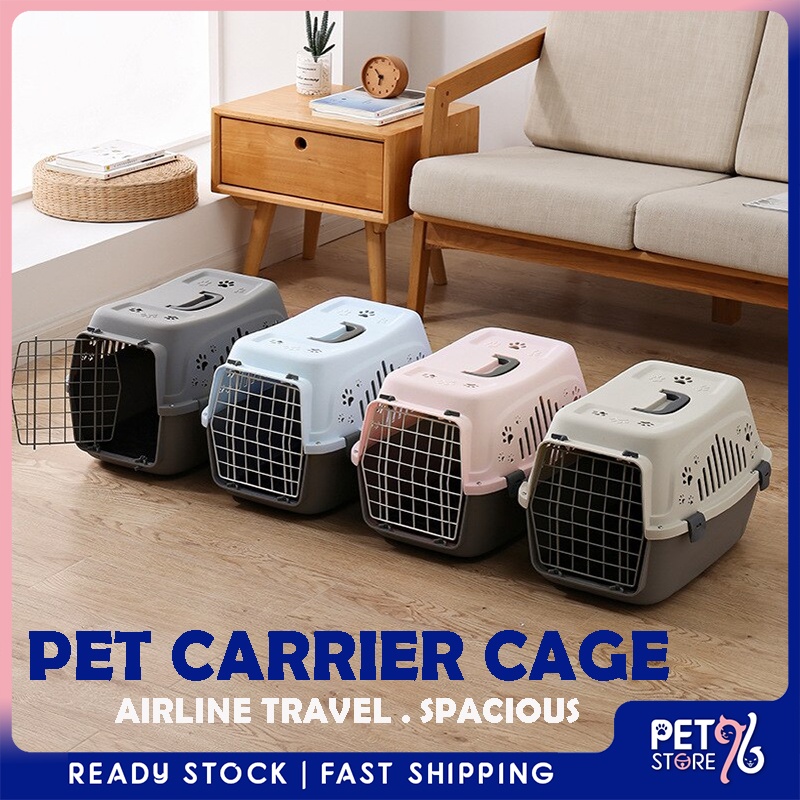 [SECURE PACKING] 🇲🇾Stock Premium Quality Pet Air Case Dog Cat Cage Box ...