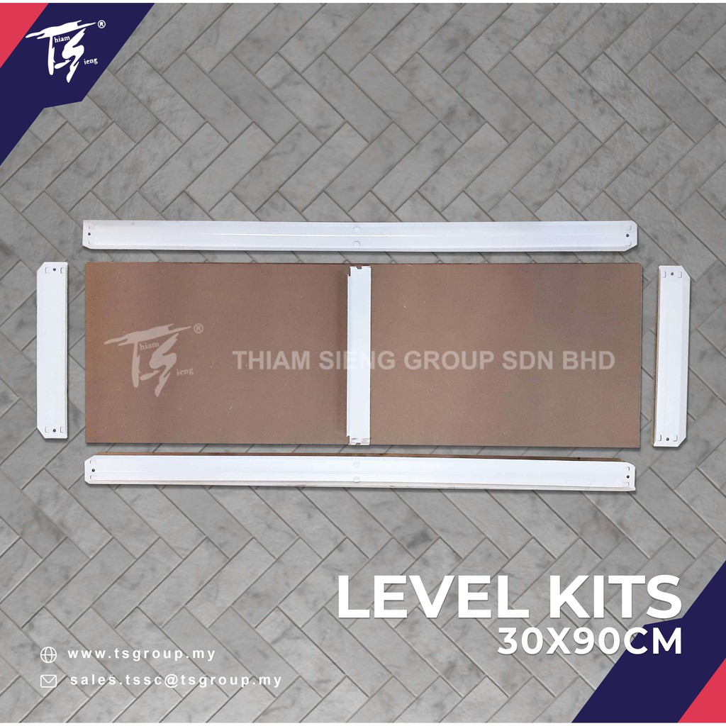 TSBRILLIANT Racking Level Kits Set Boltless DIY Racking / Rack Level ...